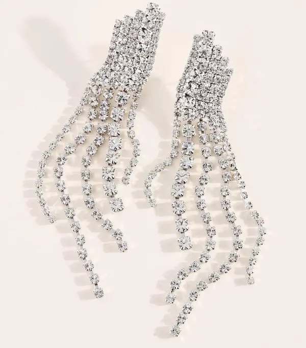 JENNIFER BEHR Crystal Zayla Drop Earrings