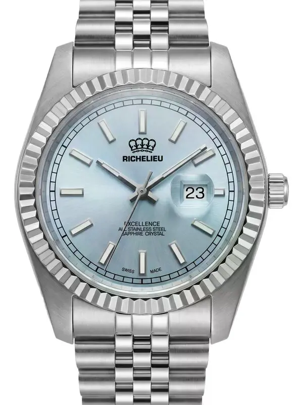 RICHELIEU SWISS Excellence 38mm Automatic Watch - Blue