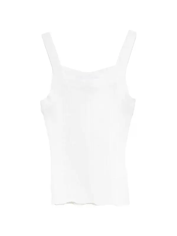 EMERSON RENALDI Square-neck Sleeveless Vest