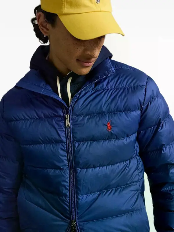 Polo Ralph Lauren Quilted Logo Embroidered Jacket