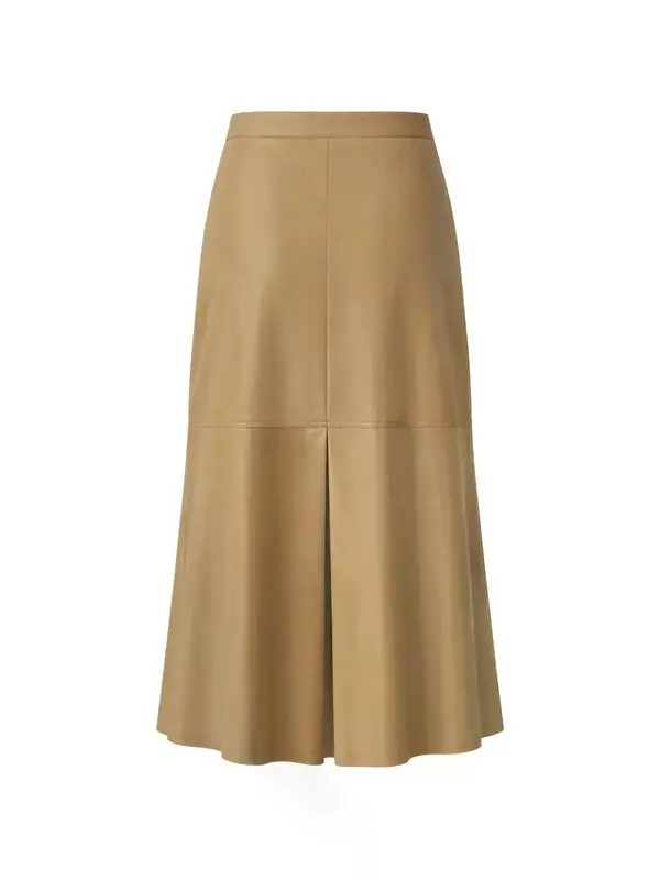 KARTIKA Faux-suede Drawstring Skirt