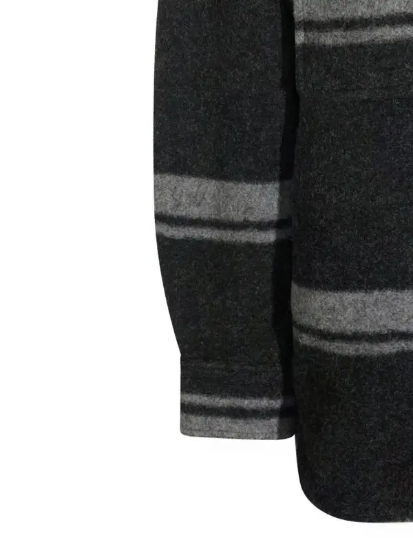 MARANT ETOILE Striped Button-up Shirt