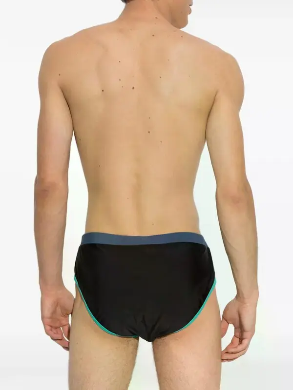 Moschino Logo-print Drawstring Swimming Trunks
