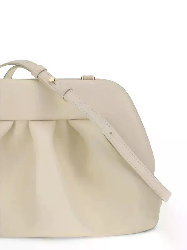 THEMOIRE Medium Bios Ruched Clutch Bag