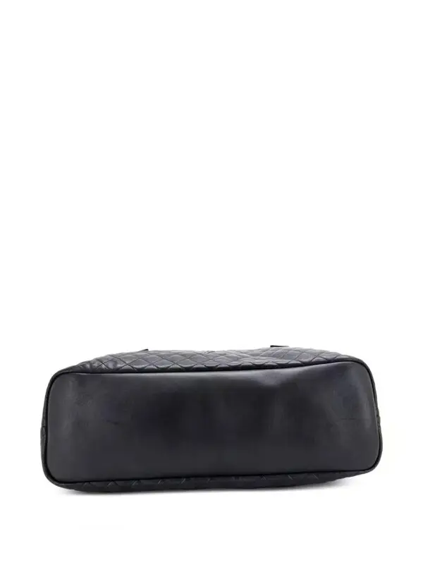 Saint Laurent Quilted Leather Travel Bag