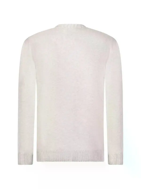 GRAN SASSO Crew-neck Ribbed-trim Sweater