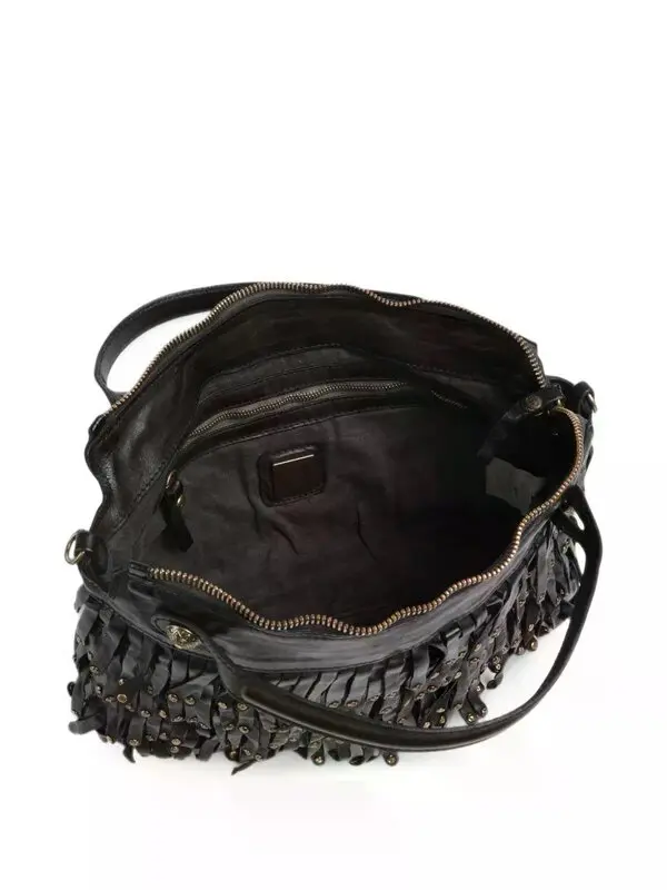 CAMPOMAGGI Fringe-detail Studded Tote Bag