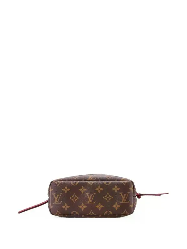 LOUIS VUITTON Noe Pouch Monogram Canvas Clutch Bag
