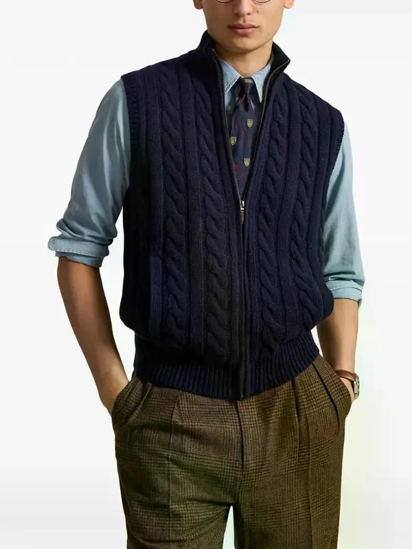 Polo Ralph Lauren Cable-knit Zip-up Cardigan