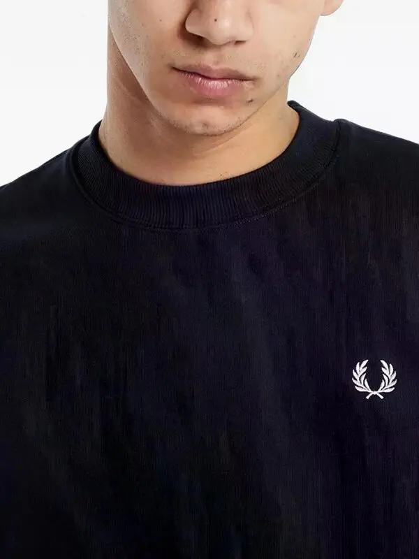 Fred Perry Embroidered Logo Sweatshirt