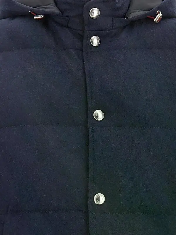 Eleventy Hooded Cashmere Gilet