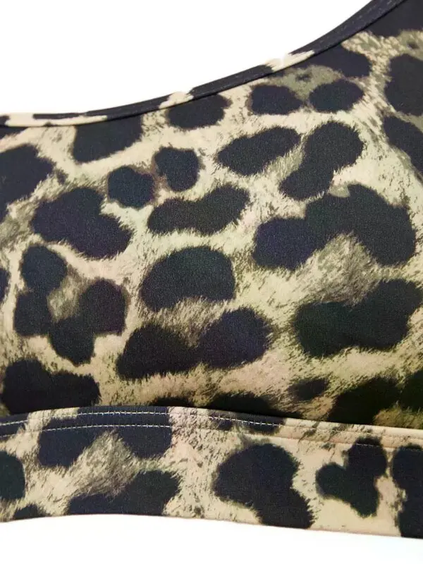 P.E Nation Fundamental Leopard-print Sports Bra