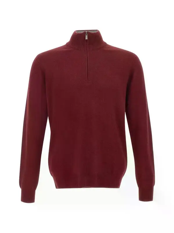 DELLA CIANA Half-zip Sweater