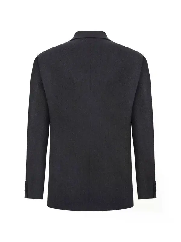 Tagliatore Single-breasted Wool Tailored Suit - Black