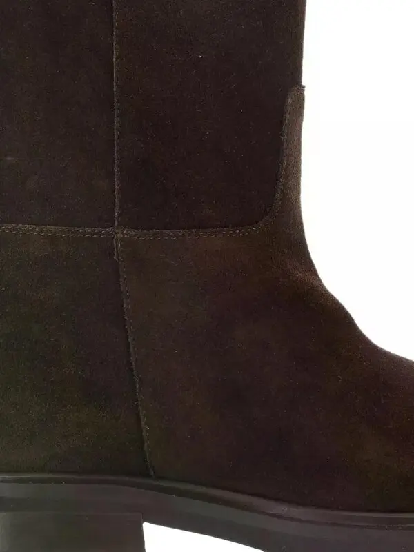 POEVE Suede Ankle Boots