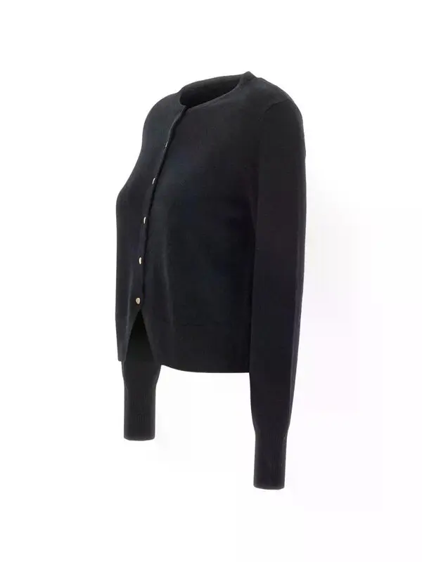 KAOS Slit-hem Button-up Cardigan