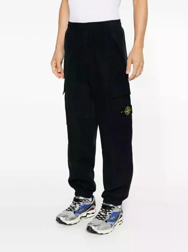 Stone Island Logo Patch Cargo Trousers