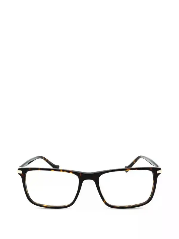 Lucky Brand Tortoiseshell Rectangle Eyeglasses