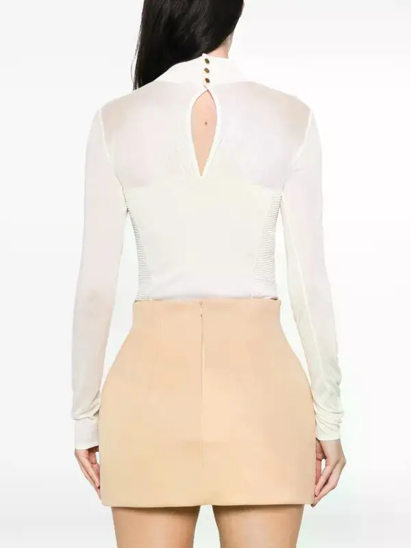 Elisabetta Franchi Mesh-panel Bodysuit