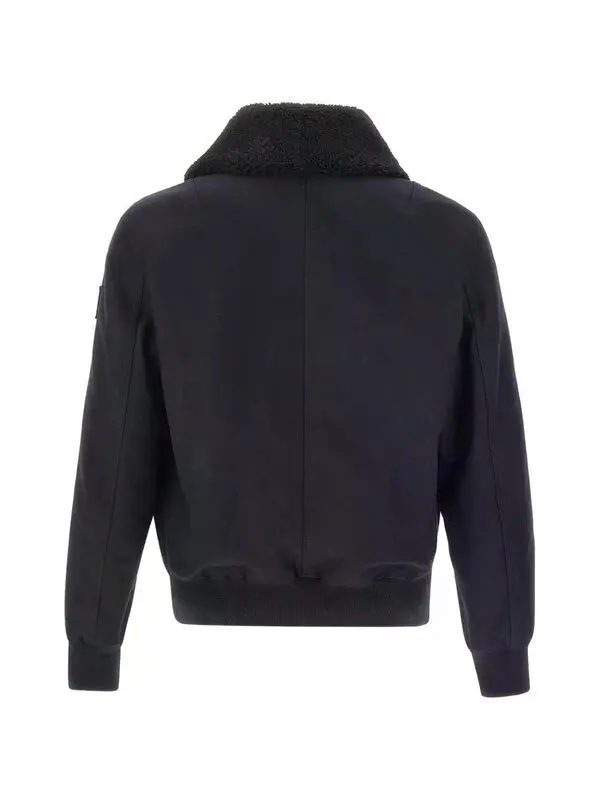 Belstaff Welder Shearling-collar Bomber Jacket