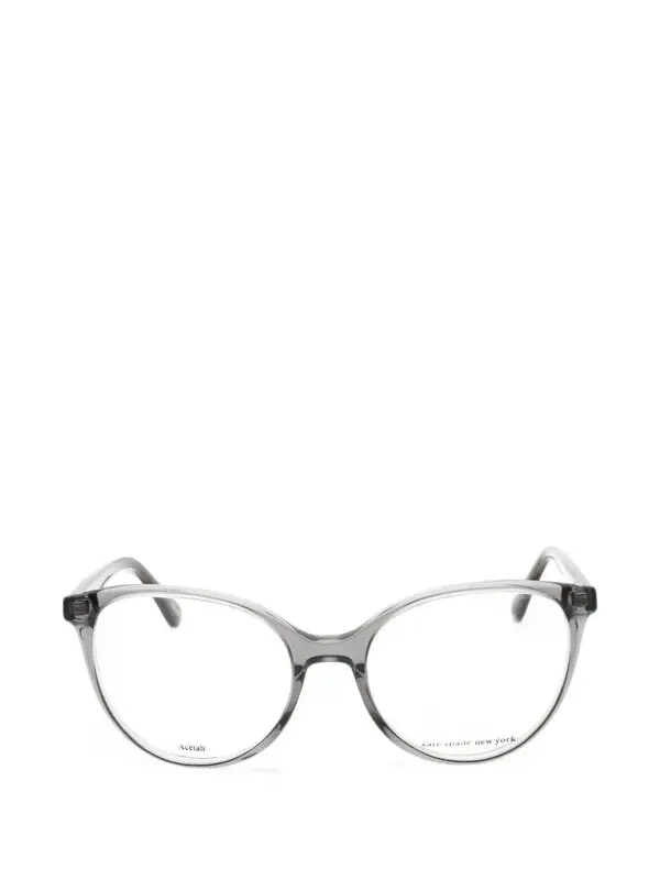 Kate Spade New York Adelle Round Frame Eyeglasses - Grey