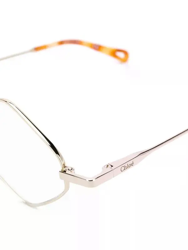 Chloé Hexagonal Frame Glasses