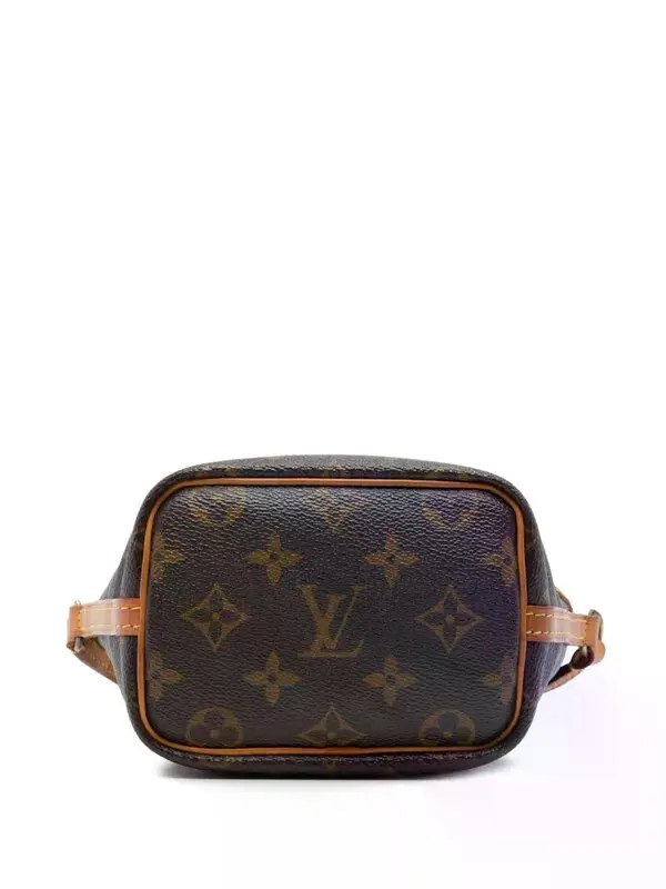 LOUIS VUITTON Monogram Nano Noe Bucket Bag