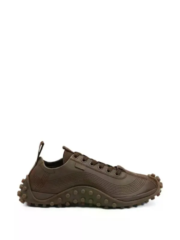 AMI Paris Cow Leather Mirage Sneakers - Brown