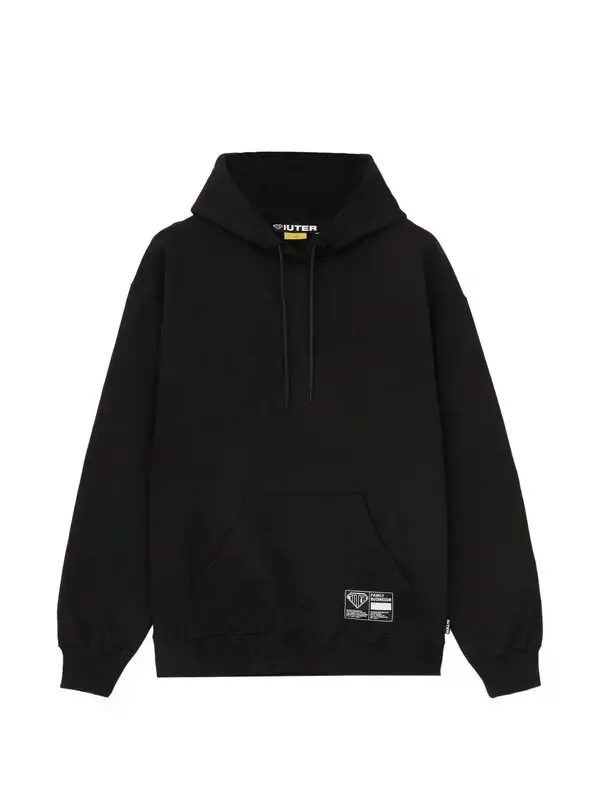 IUTER Logo-patch Drawstring Hoodie