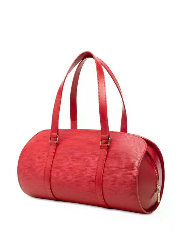 LOUIS VUITTON Epi Soufflot Handbag - Red