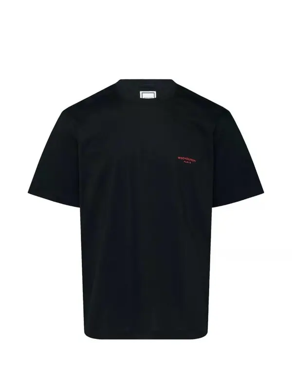 WOOYOUNGMI Logo-embroidered T-shirt