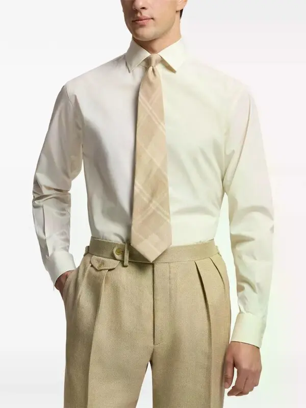 Ralph Lauren Purple Label Spread-collar Shirt - Neutrals