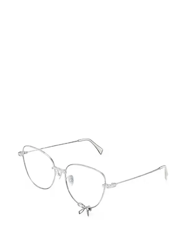 YVMIN Paradise Bow-detail Crystal-embellished Glasses
