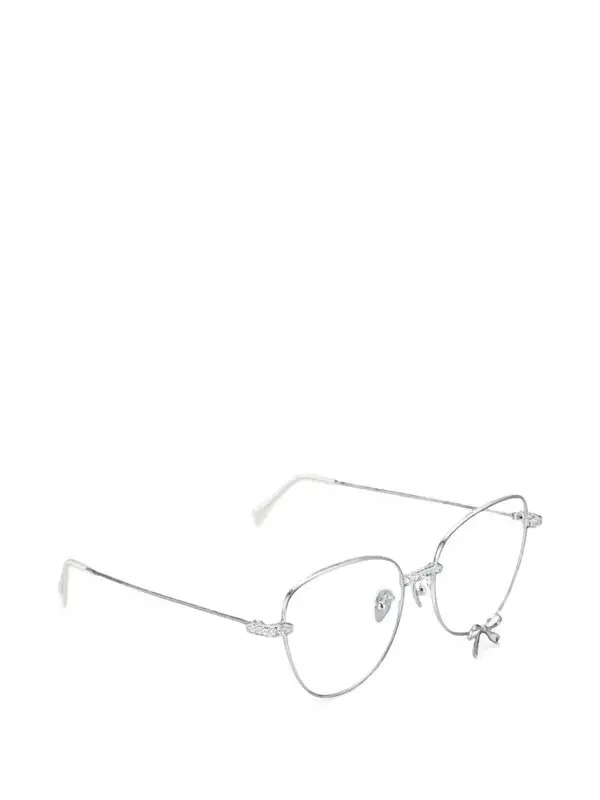 YVMIN Paradise Bow-detail Crystal-embellished Glasses
