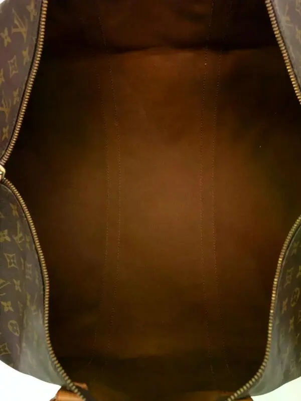 LOUIS VUITTON Monogram Keepall Bandouliere 60 Travel Bag