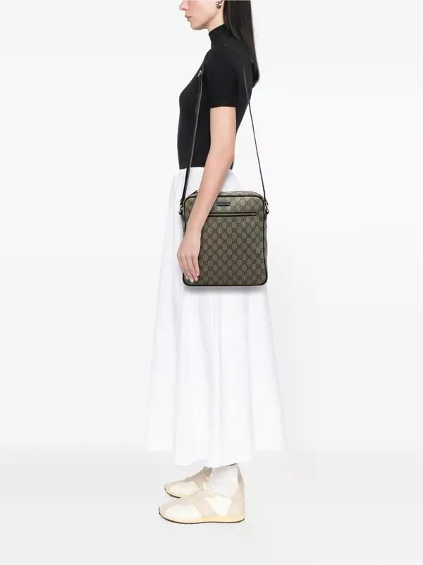 Gucci Gg Supreme Crossbody Bag