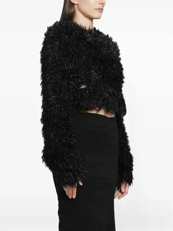 Junya Watanabe Shaggy Cropped Top