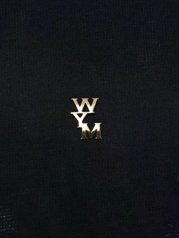 WOOYOUNGMI Logo-plaque T-shirt