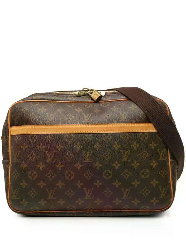 LOUIS VUITTON 2000 Monogram Reporter Gm Crossbody Bag
