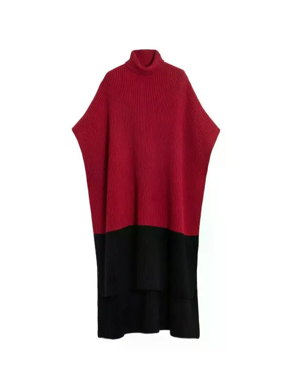 La DoubleJ Make An Entrance Cape Bicolor - Red