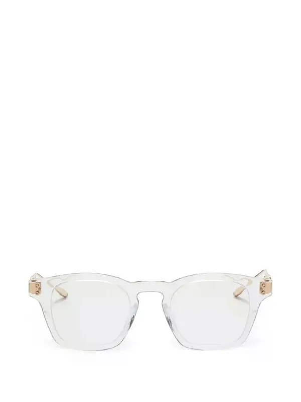 AKONI Wise Squared-frame Eyeglasses - White
