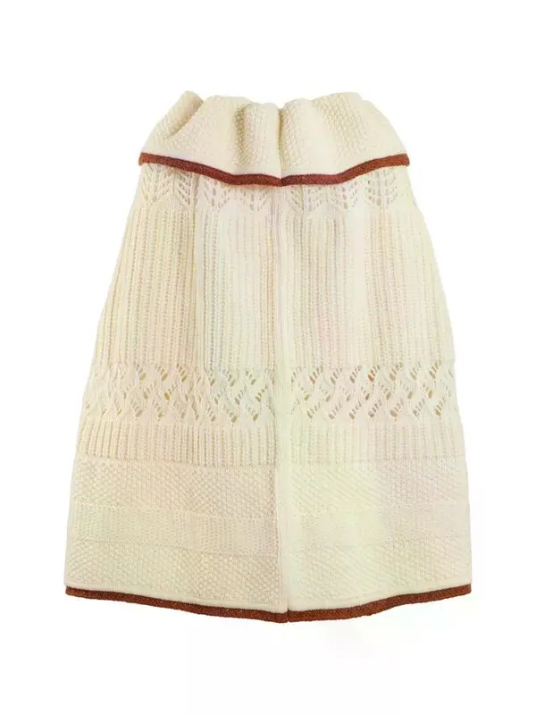 La DoubleJ Weaver Chunky-knit Cape
