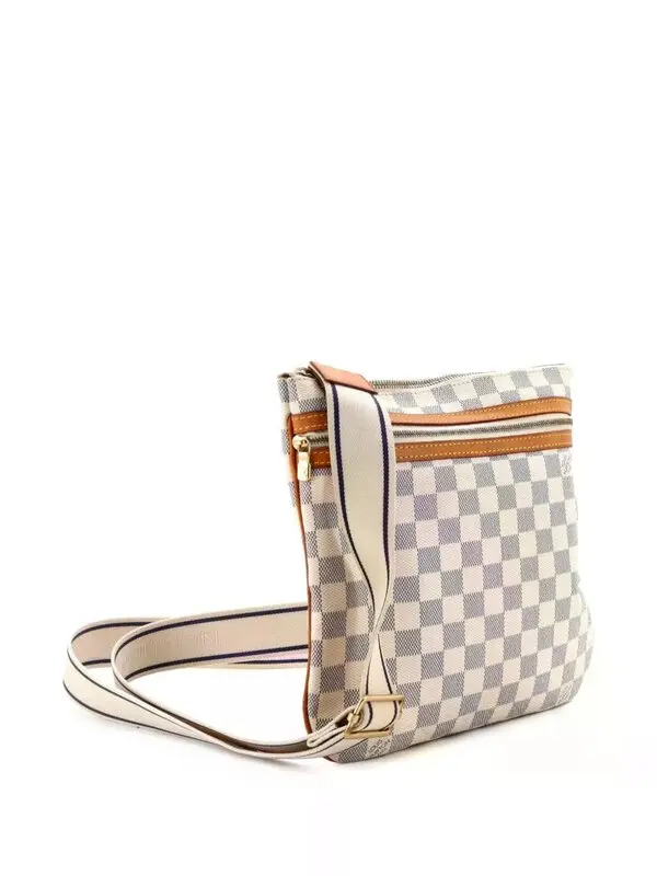 LOUIS VUITTON Bosphore Pochette Damier Crossbody Bag - White