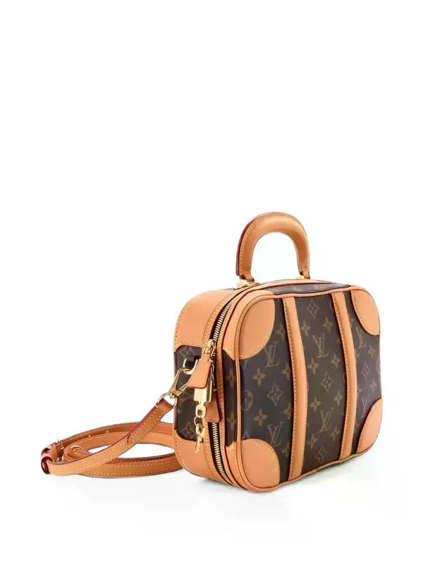 LOUIS VUITTON Valisette Handbag Monogram Canvas Pm Satchel