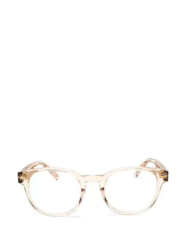 Chopard Round Frame Eyeglasses - Neutrals