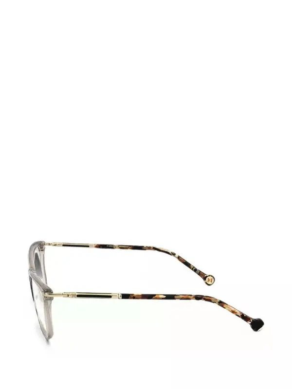 Carolina Herrera Tortoiseshell-effect Glasses