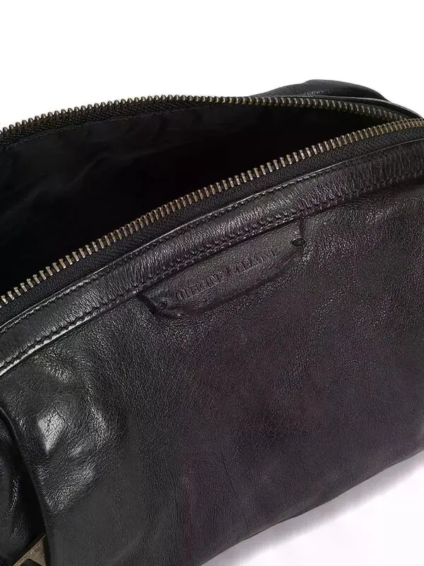 Officine Creative Helmet 054 Leather Clutch Bag