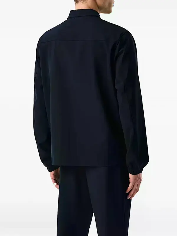 ALPHA TAURI Logo-print Chest-pocket Jacket