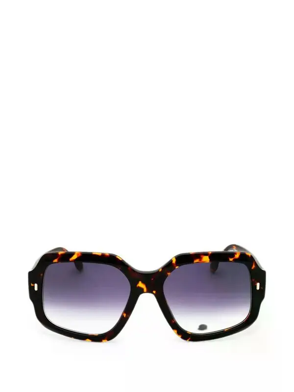 Carrera Eyewear Oversized Geometric-frame Sunglasses - Brown