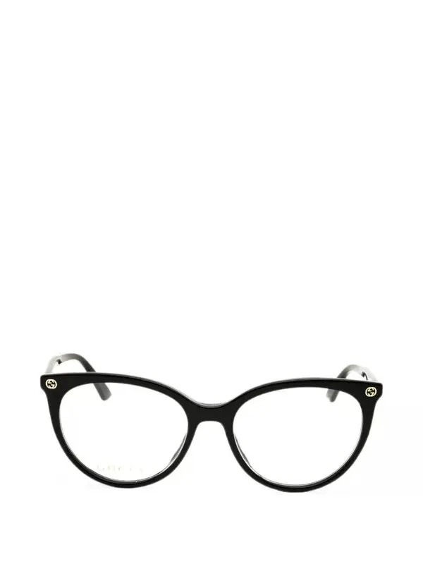 Gucci Cat-eye Frame Glasses - Black